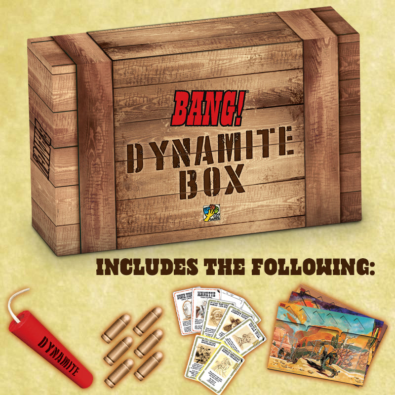 Bang!: Dynamite Box (Cardless Version) - www.toys-hub.com